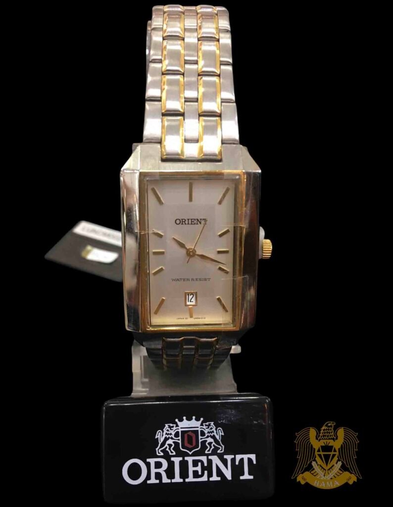 Reloj Orient Plata y Dorado – Joyeria Hama